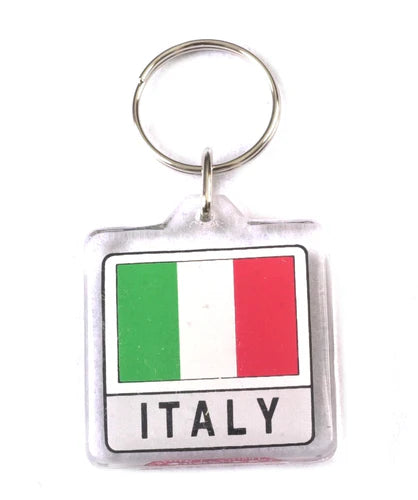 Italy Lucite Keyring – Cumpy's Sports & Apparel